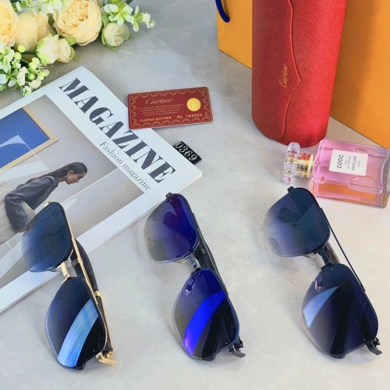 Precise copy Cartier Sunglasses