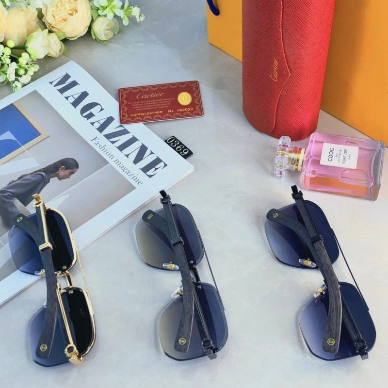 Precise copy Cartier Sunglasses