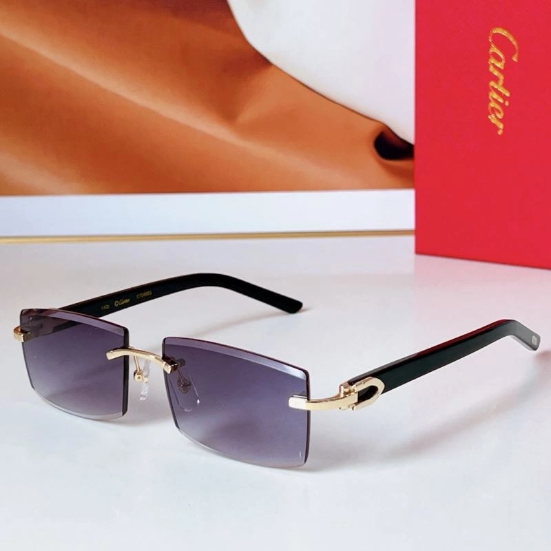 Brand-authenticated Cartier Sunglasses