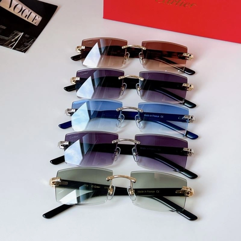 Brand-authenticated Cartier Sunglasses