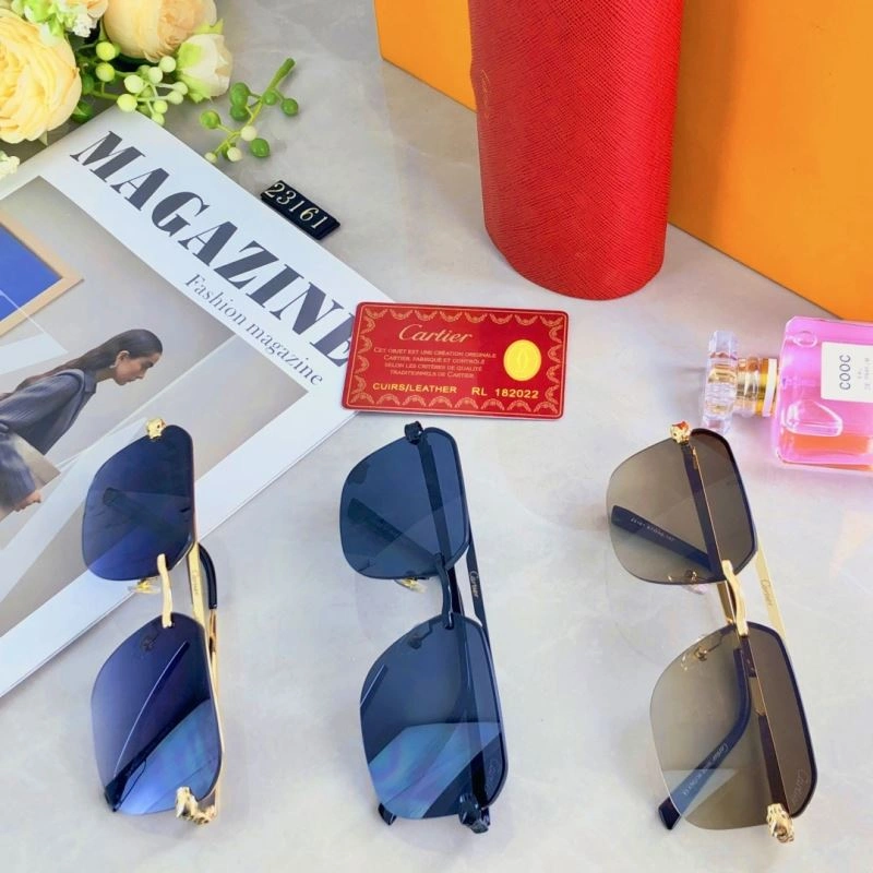 High accuracy Cartier Sunglasses