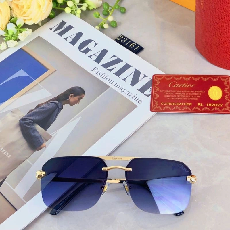 High accuracy Cartier Sunglasses