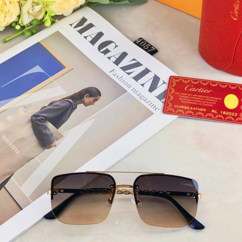 Accurate model Cartier Sunglasses