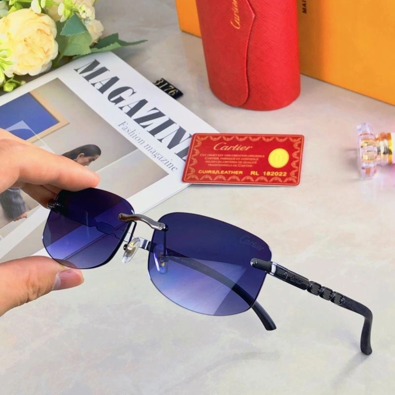 Top mirror Cartier Sunglasses