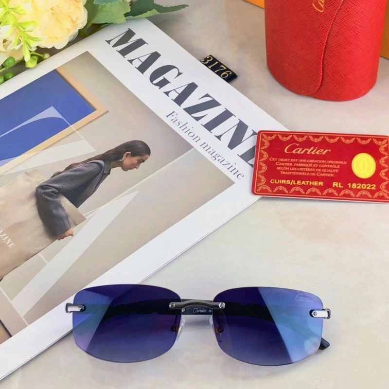 Top mirror Cartier Sunglasses