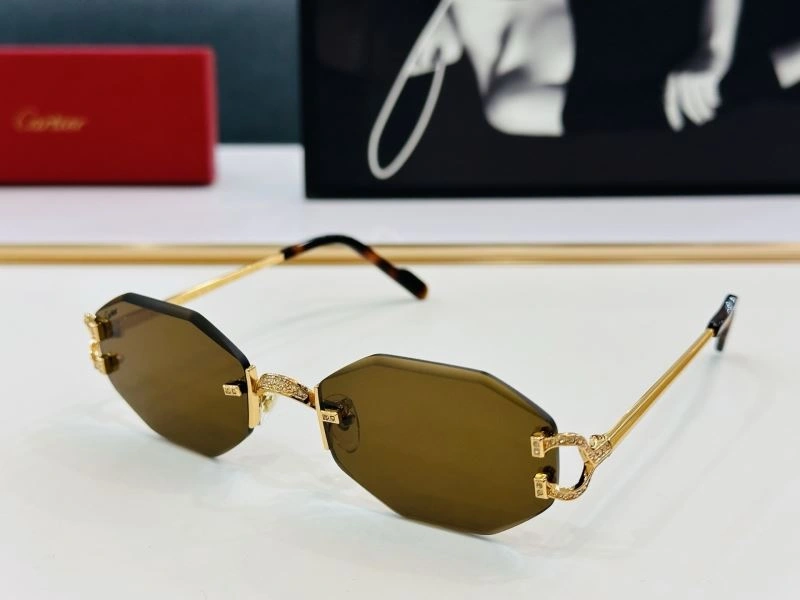 Precise copy Cartier Sunglasses