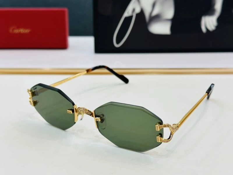 Precise copy Cartier Sunglasses