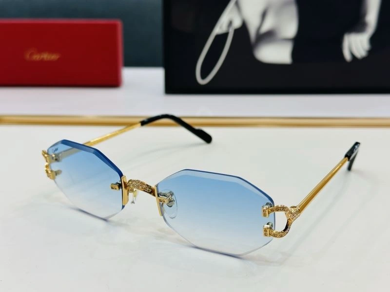 Precise copy Cartier Sunglasses