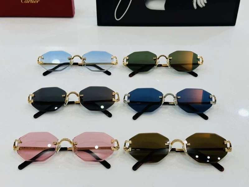 Precise copy Cartier Sunglasses