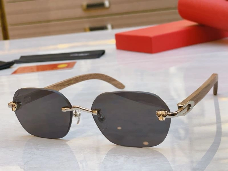 Top mirror Cartier Sunglasses