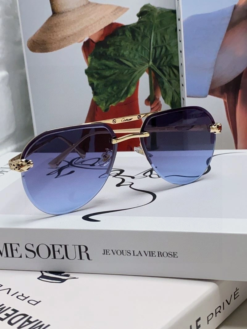 Precise copy Cartier Sunglasses