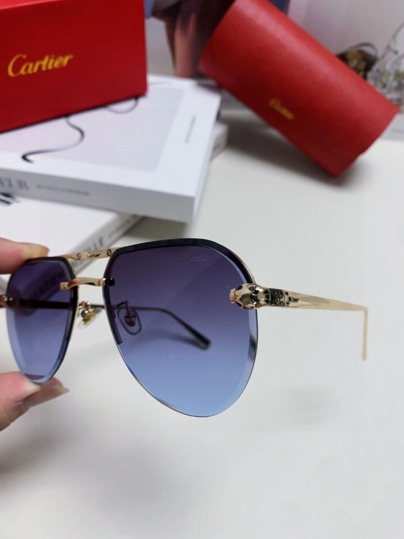 Precise copy Cartier Sunglasses