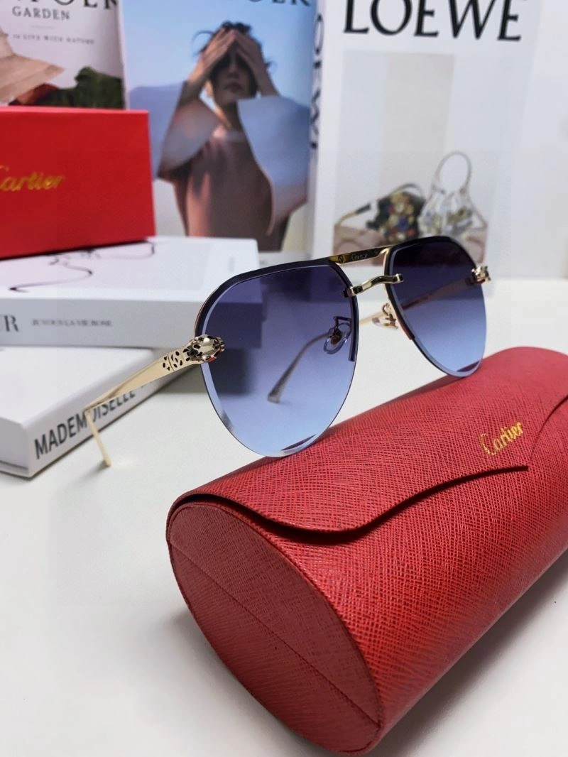 Precise copy Cartier Sunglasses