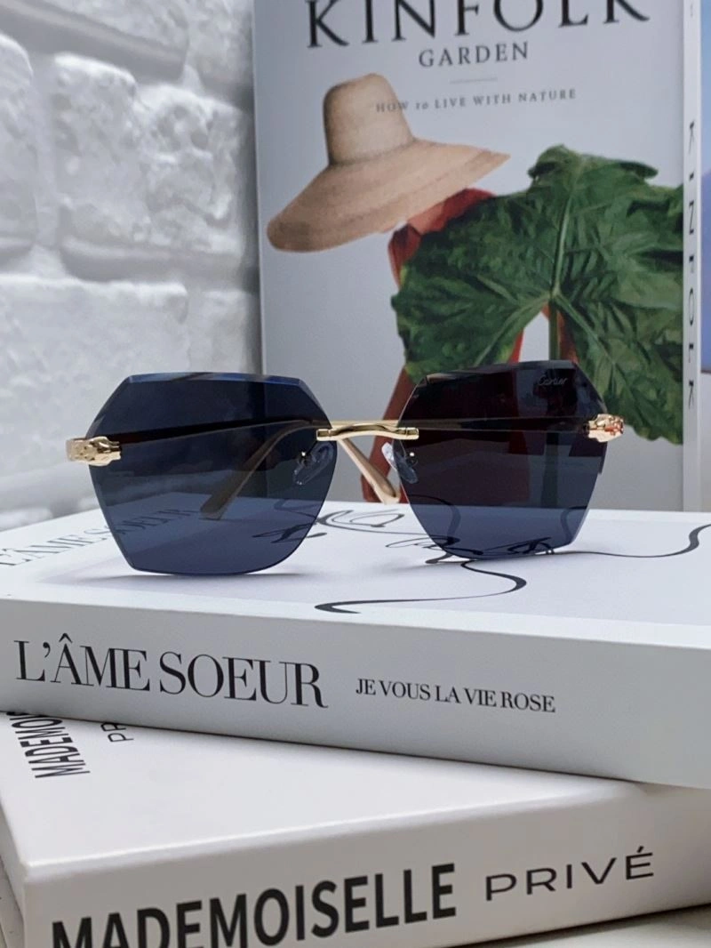 Top mirror Cartier Sunglasses
