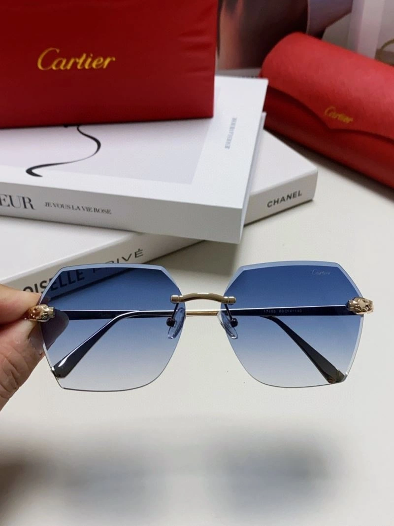 Precise copy Cartier Sunglasses
