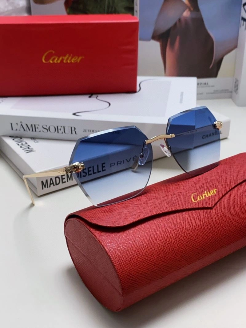 Precise copy Cartier Sunglasses