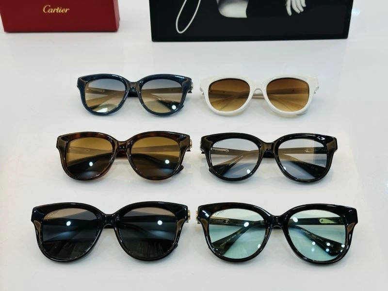 Top mirror Cartier Sunglasses