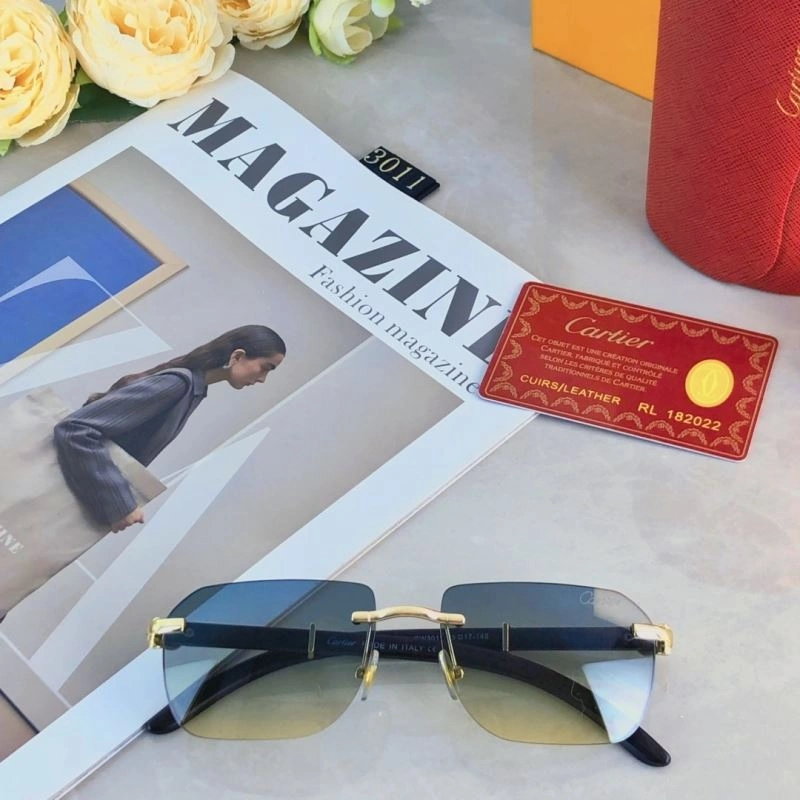 Exact replica Cartier Sunglasses
