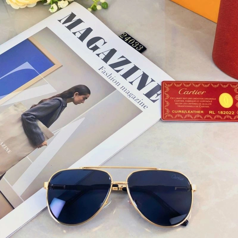 1:1 copy Cartier Sunglasses