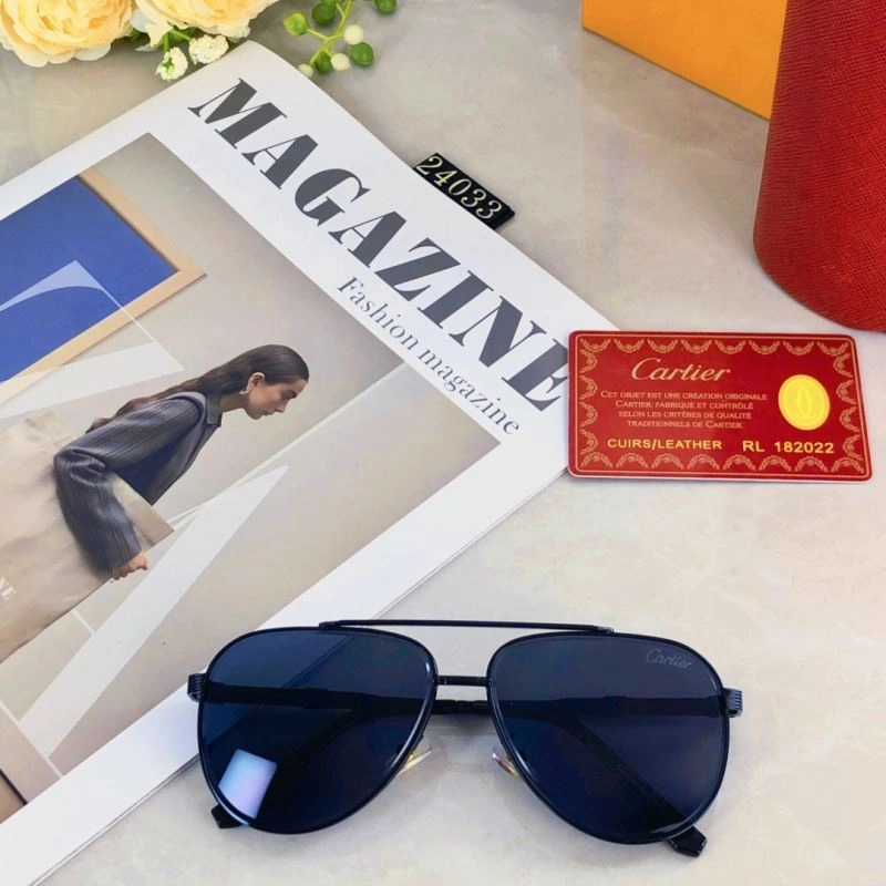 1:1 copy Cartier Sunglasses