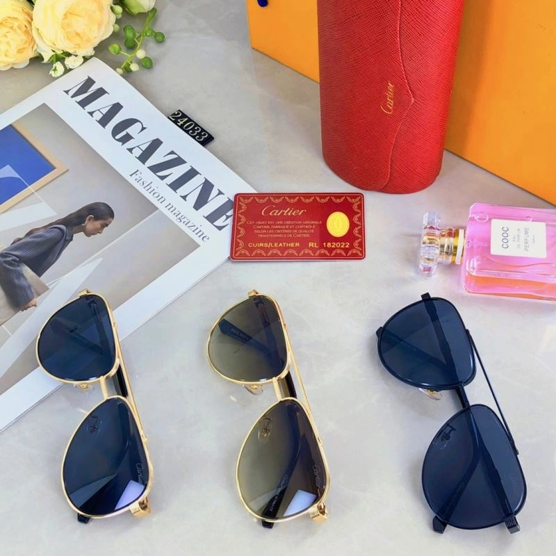 1:1 copy Cartier Sunglasses