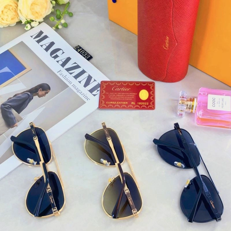 1:1 copy Cartier Sunglasses