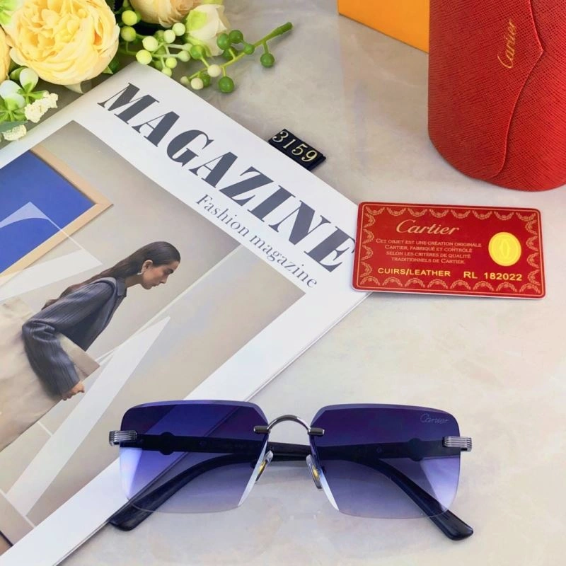Brand-authenticated Cartier Sunglasses