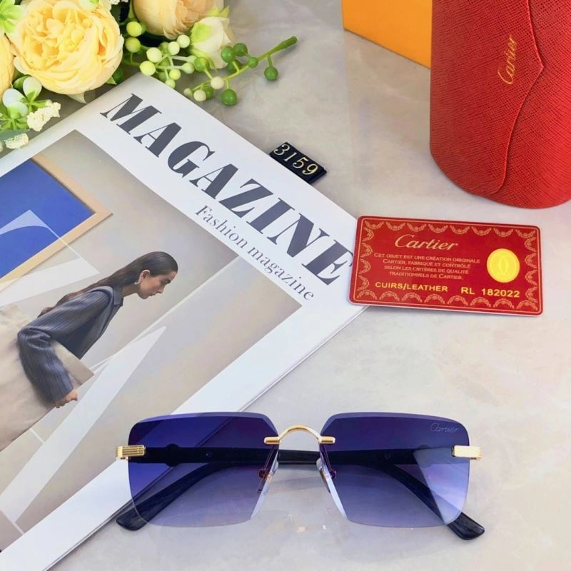 Brand-authenticated Cartier Sunglasses