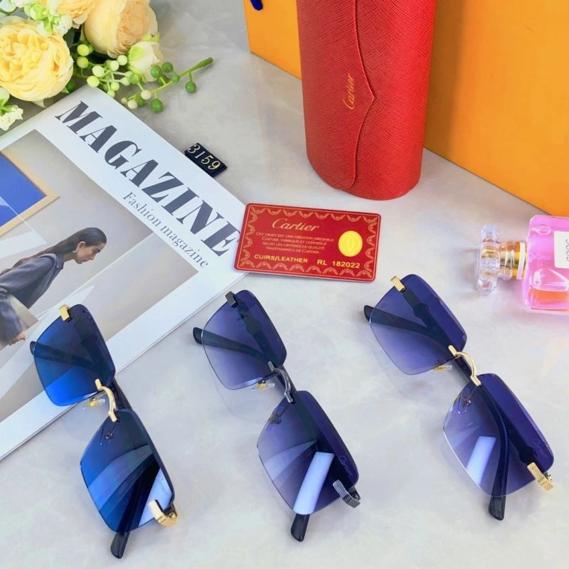 Brand-authenticated Cartier Sunglasses