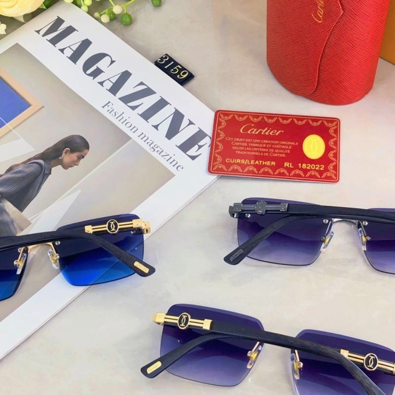 Brand-authenticated Cartier Sunglasses
