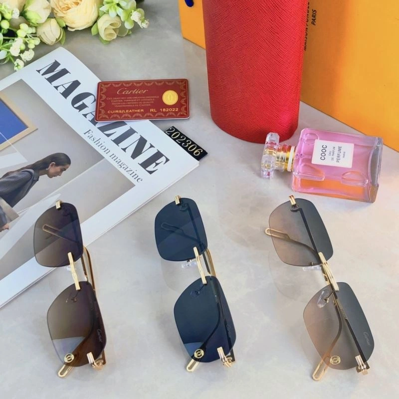 Brand-authenticated Cartier Sunglasses