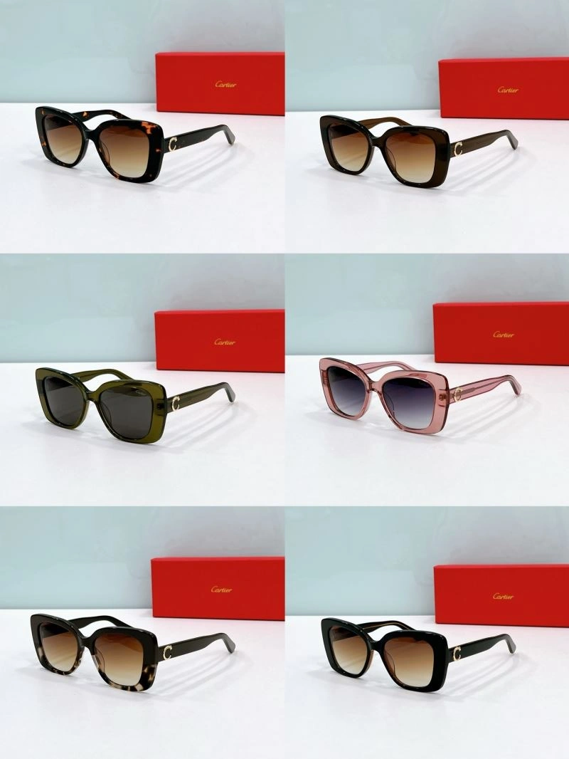 Precise copy Cartier Sunglasses
