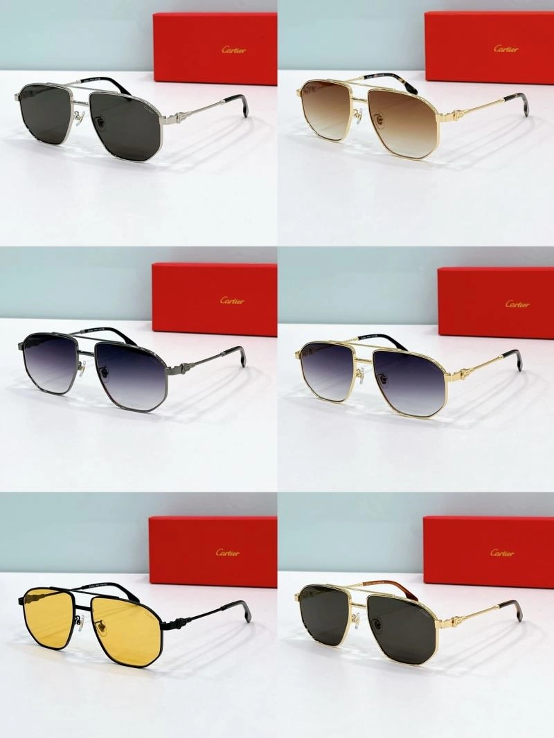 Top match Cartier Sunglasses
