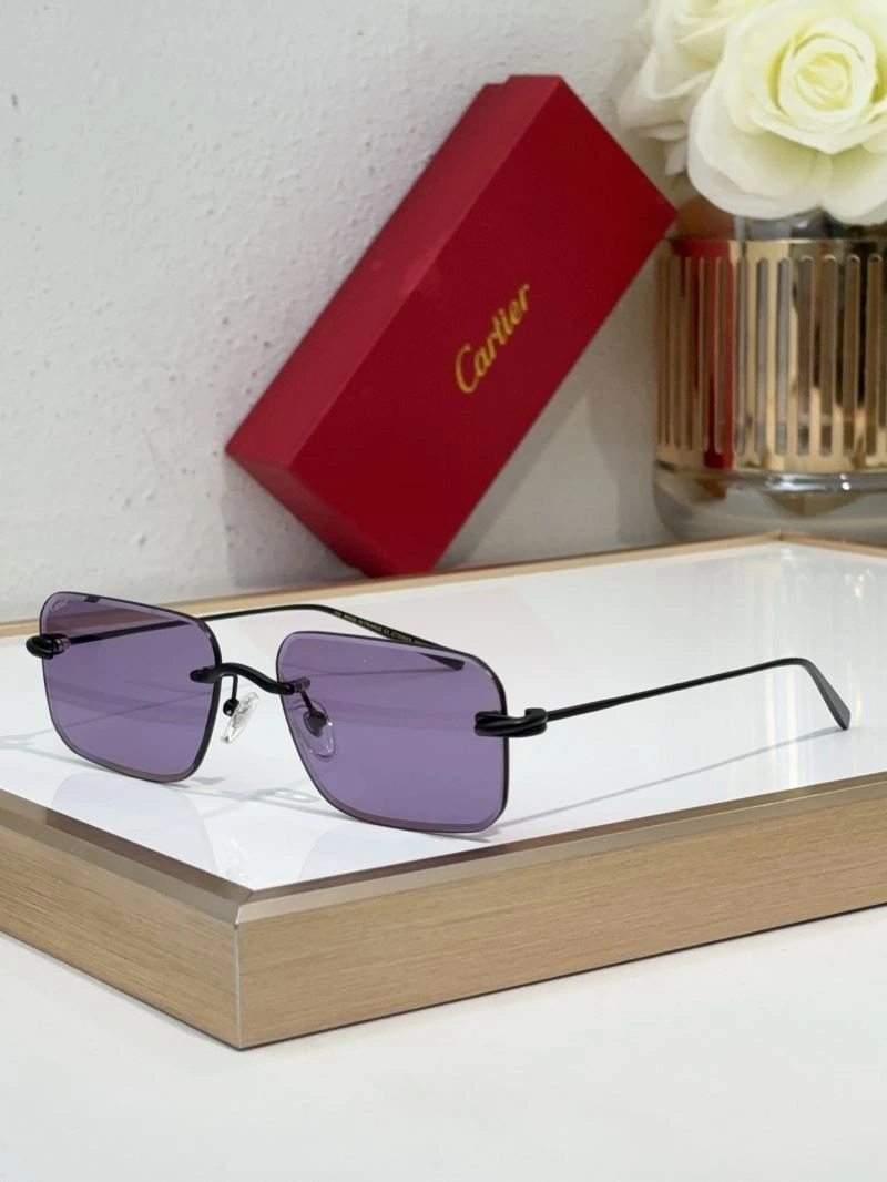 Top mirror Cartier Sunglasses