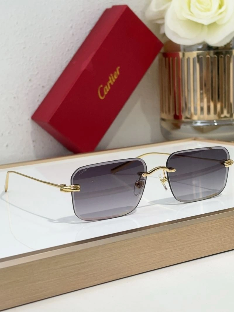 Top mirror Cartier Sunglasses