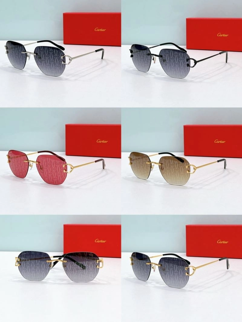 Exact replica Cartier Sunglasses