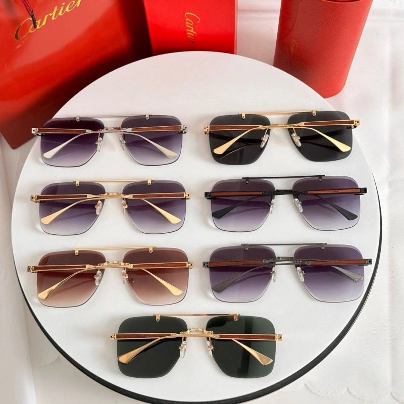 1:1 copy Cartier Sunglasses