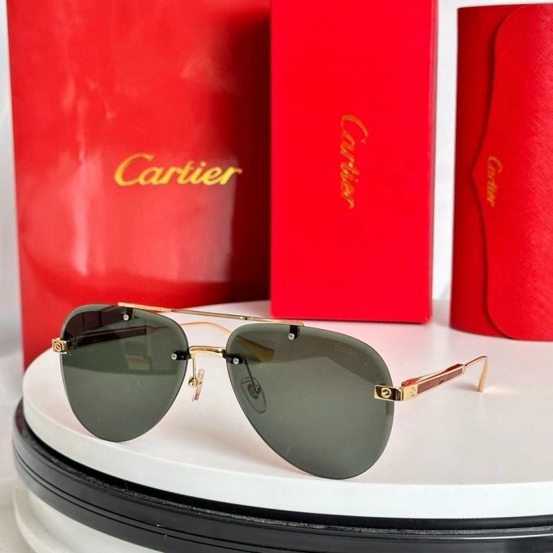 Top match Cartier Sunglasses