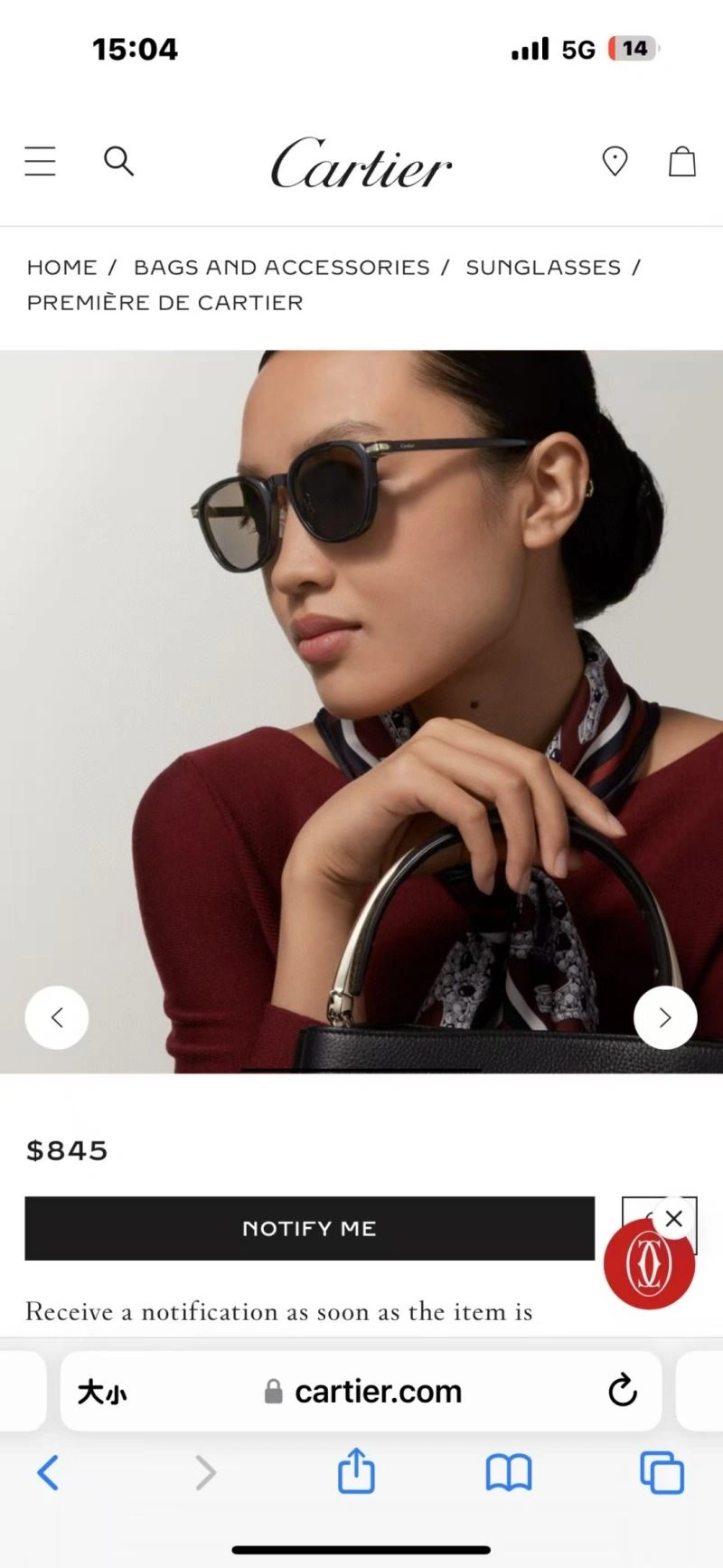 Cartier Sunglasses