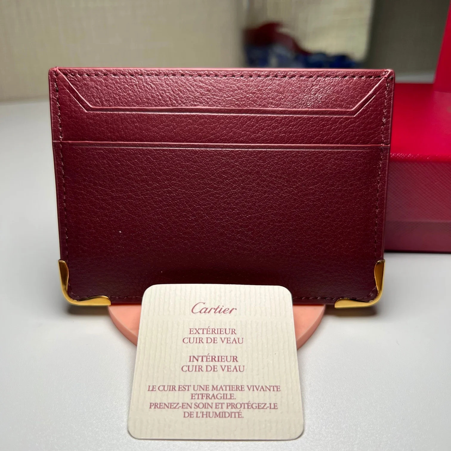 Brand-authenticated Cartier Wallets Purse