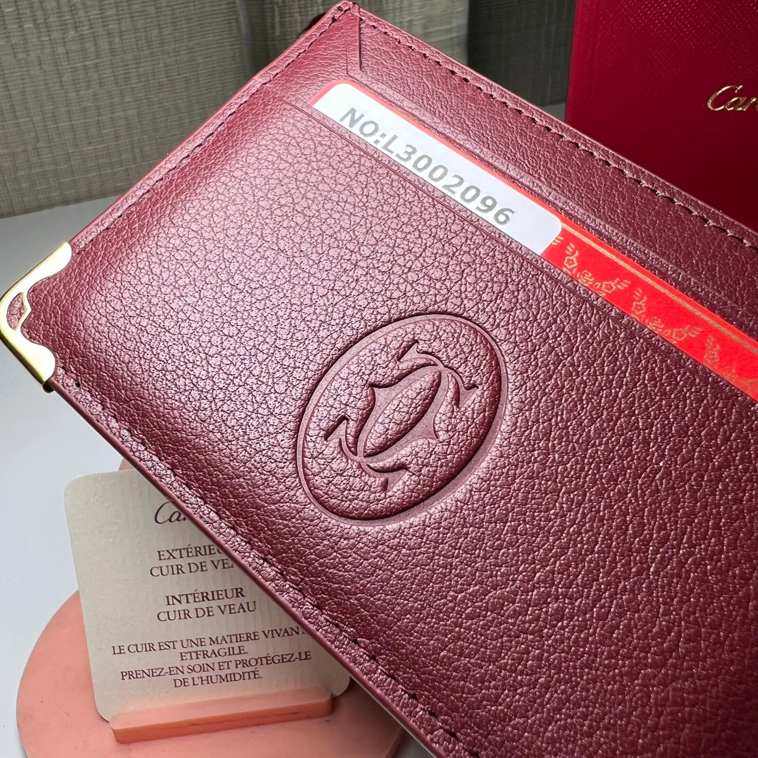 Brand-authenticated Cartier Wallets Purse