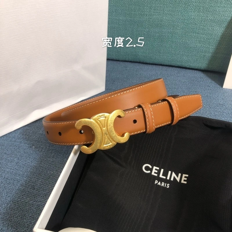 Brand-authenticated Celine Belts