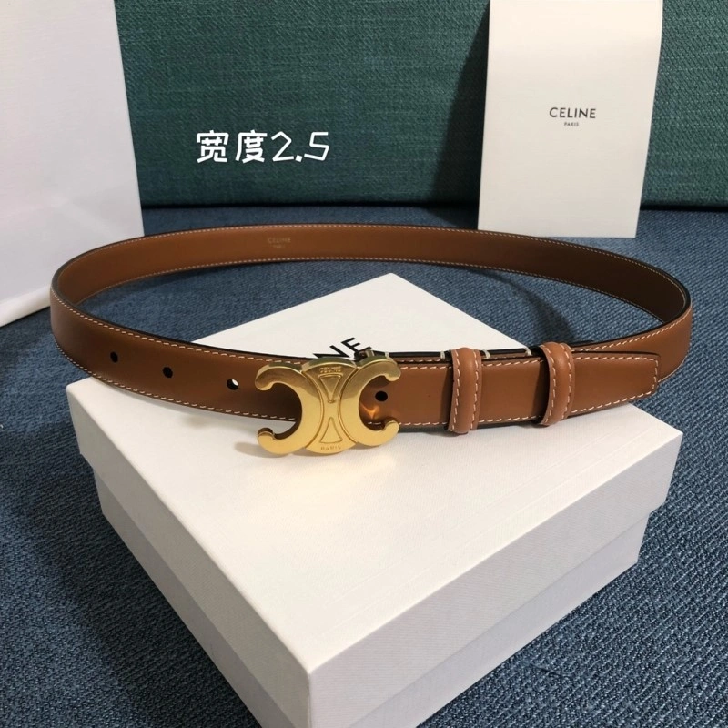 Brand-authenticated Celine Belts