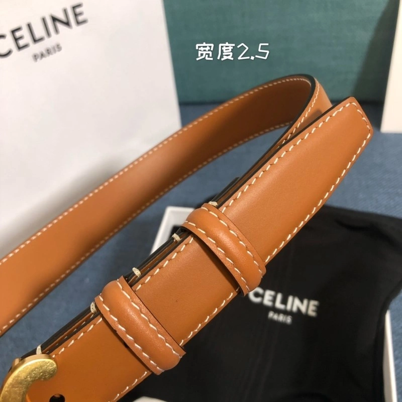 Brand-authenticated Celine Belts