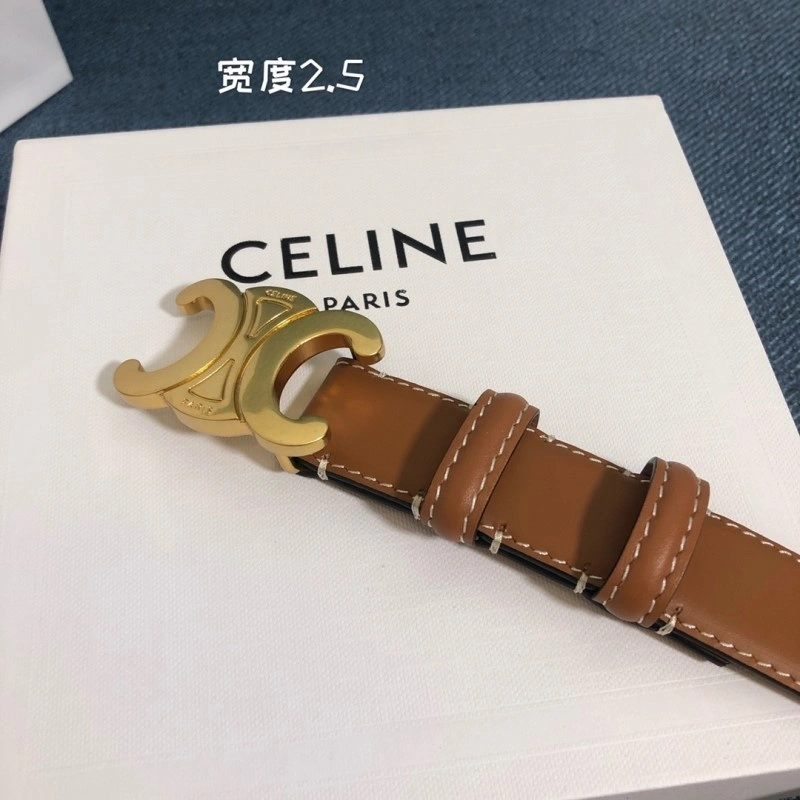 Brand-authenticated Celine Belts