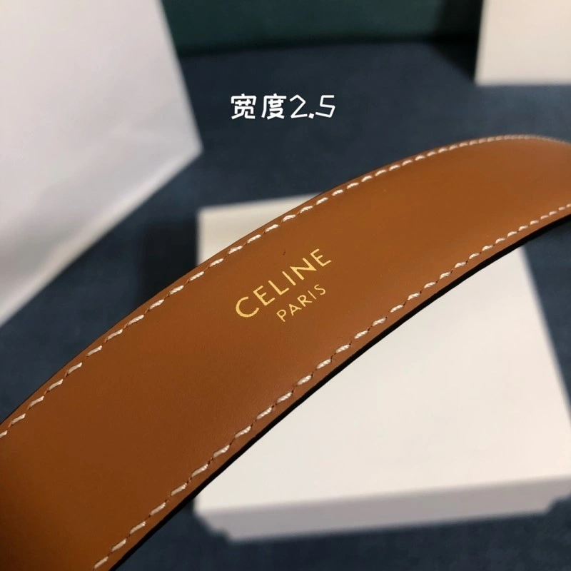 Brand-authenticated Celine Belts