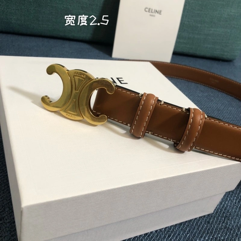 Brand-authenticated Celine Belts