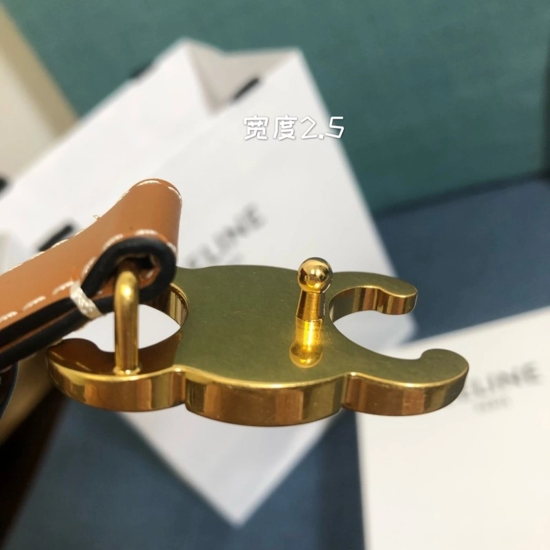 Brand-authenticated Celine Belts