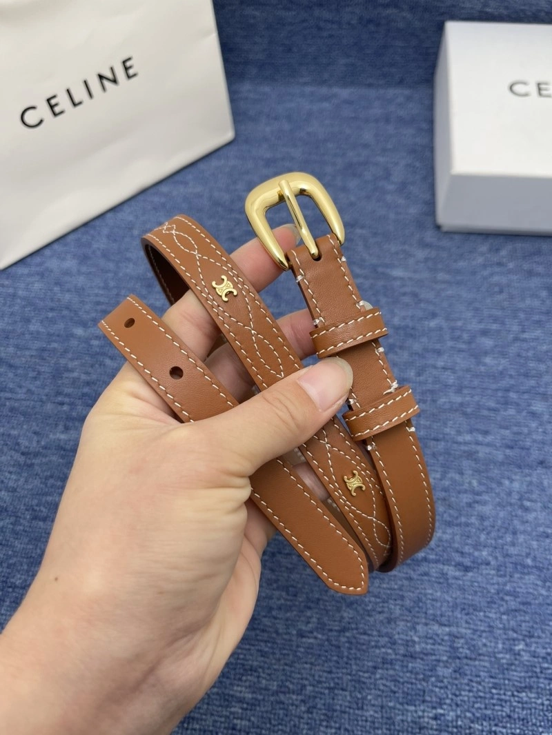 Brand-authenticated Celine Belts
