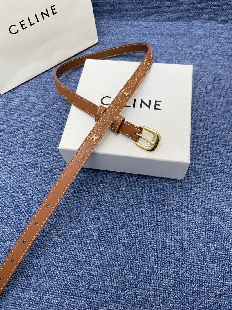 Brand-authenticated Celine Belts
